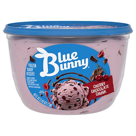 Blue Bunny Premium Ice Cream Cherry Pickin Chocolate Fruit Flavors