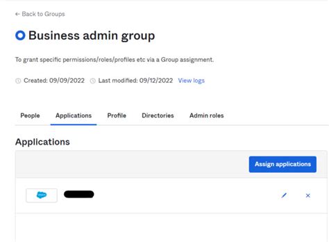 Showing Only Few Salesforce Options At Okta