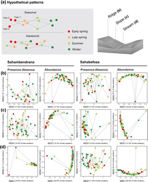 patterns of temporal beta diversity of amphibian communities at