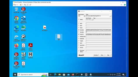 File Integrity Verification With Hashcalc Youtube