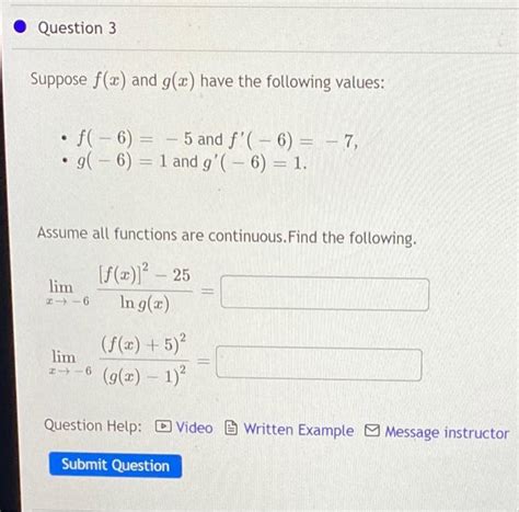 solved question 2 m suppose f 6 0 9 6 0 f 6