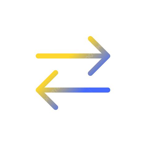 linear ui icon with pixelperfect gradient arrows icon rightward blue
