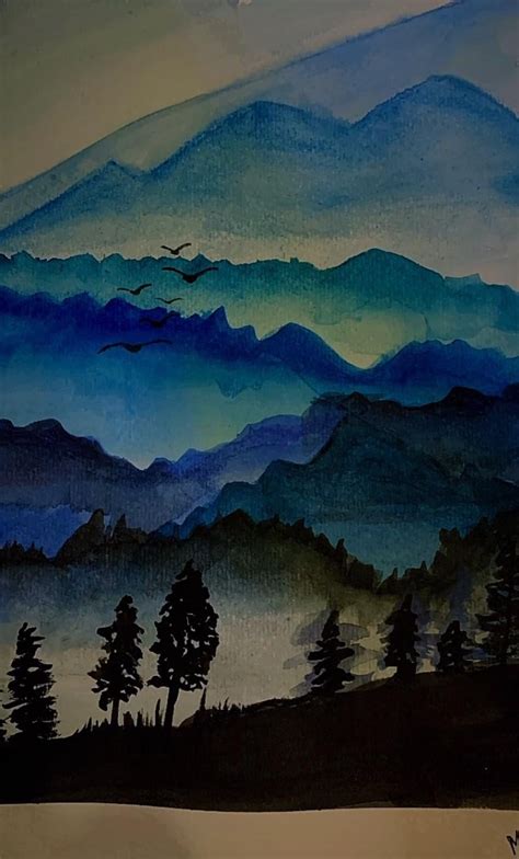 2nd Try At Watercolours Rwatercolor