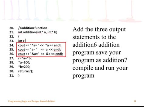 1 addition 2 2 include kiostream 3 using