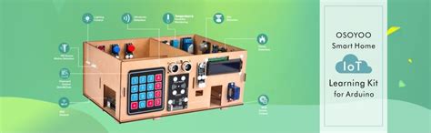Osoyoo Iot Wooden House Learner Kit For Arduino Mega2560 Stem Set For Learning Internet Of