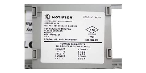Notifier Co Relay Control Module