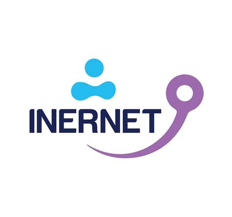 Diseño De Logotipos De Internet Vector Premium