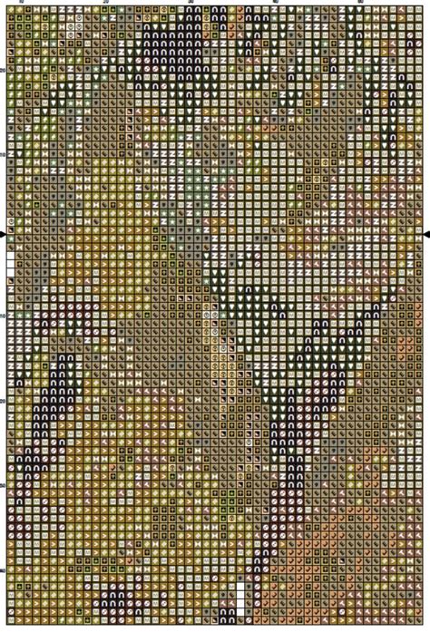 T Rex Cross Stitch Pattern Instant PDF Download Dinosaur Etsy