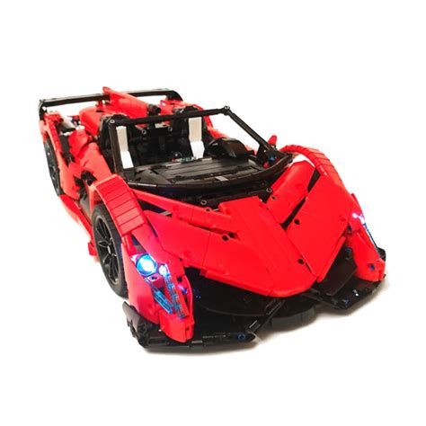MOC 10559 Supercar Technic Model Building Blocks Set 2652PCS Red