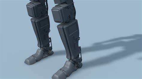 Chappie Scout 22 3d Model In Robot 3dexport