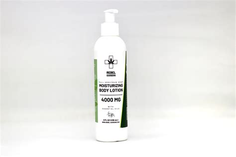 Hemp Extract Daily Repair Body Lotion 4000 Mg Rebel Gardens Llc