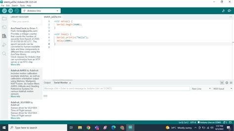 My Serial Monitor Is Blank Ide 2x Arduino Forum