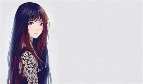 Brunette Anime Girl Template Blank Template Imgflip