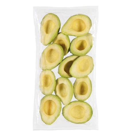 Simplot Harvest Fresh Avocado Halves Quick Frozen 2 Pound Pack 12 Per Case Ready To Use