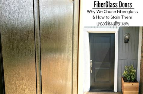 How To Stain A New Fiberglass Door Psoriasisguru Com