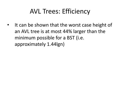 Ppt Avl Trees Powerpoint Presentation Free Download Id6196420