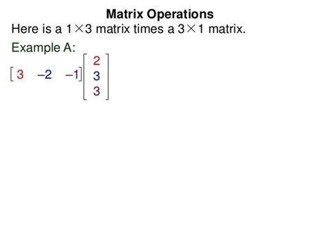 6 3 matrix algebra