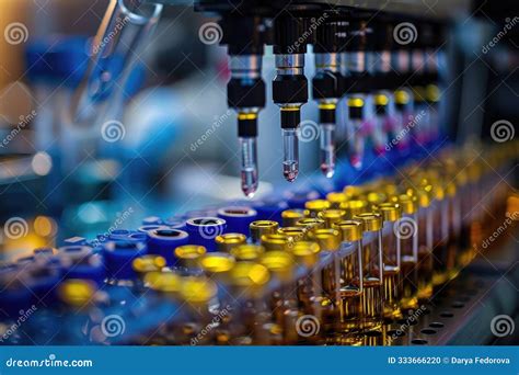 Technologically Advanced Laboratory With Automated Liquid Handling