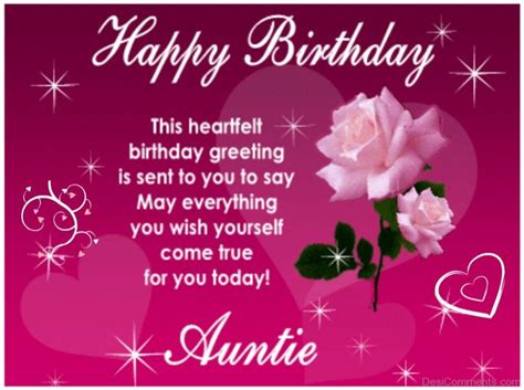 Birthday Wishes For Aunt Pictures Images Graphics For Facebook Whatsapp