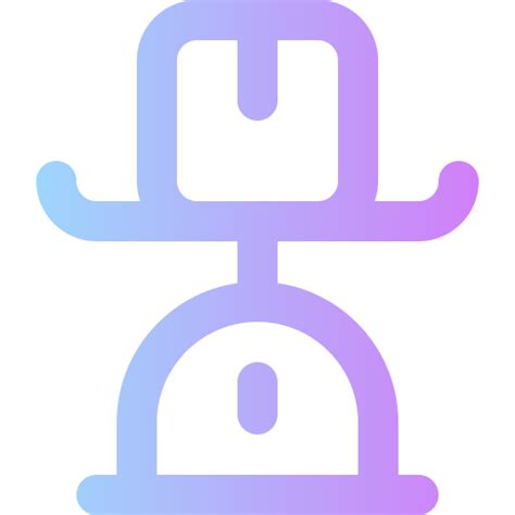 Scale Super Basic Rounded Gradient Icon