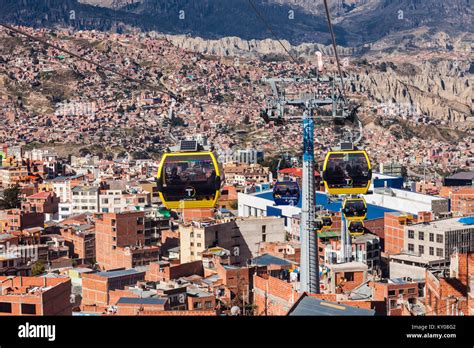 Cable Car Route La Paz At Zane Stirling Blog