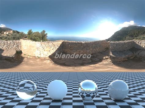 Hdr贴图 Blender布的