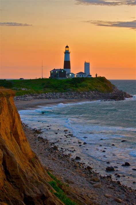 Montauk Lighthouse Long Island New York Usa Jackie And Her Cousin