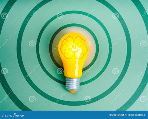 Artificial Intelligence Creative Innovation And Idea Technology Concept Ai Letters With