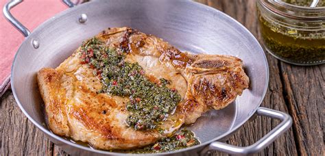 Bisteca SuÍna Grelhada Com Chimichurri Sabores Ajinomoto