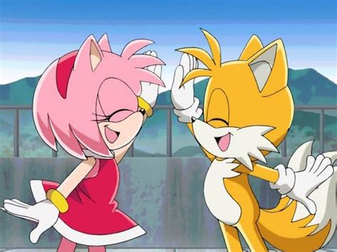 Amy And Tails Sonic Sonic Satam Sonic And Amy