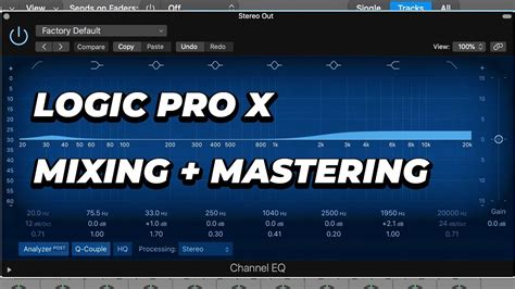 How To Mix A Beat From Start To Finish In Logic Pro X Music Production