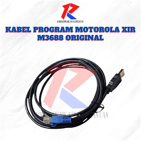 Jual Kabel Program Motorola Xir M3688 Original Shopee Indonesia