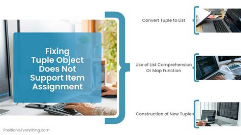 Tuple Object Does Not Support Item Assignment How To Solve Position