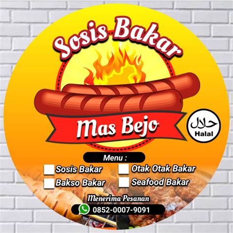 Jual Minimal Order 100 Pcs Stiker Label Kemasan Stiker Jajanan Stiker Snack Stiker Pouch