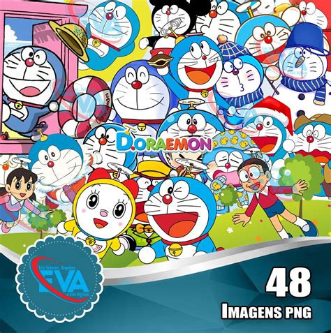 Kit Digital Doraemon Kit0855 Compre 1 E Leve 2 Elo7