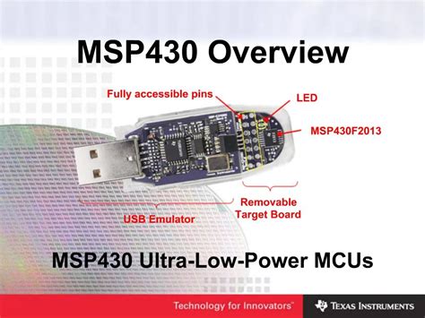 Ppt Msp430 Overview Powerpoint Presentation Free Download Id 553764