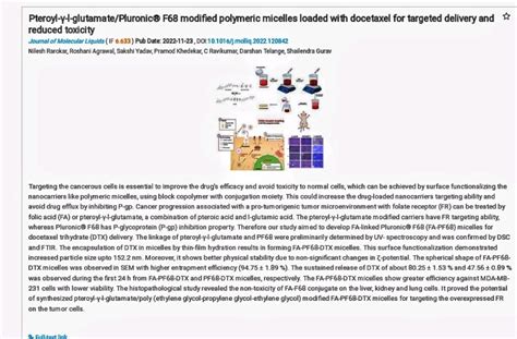 Sakshi Yadav On Linkedin Research Phdposition Article Publication