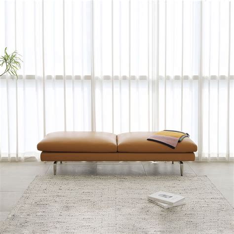 리네 2인용 3인용 가죽 데이베드 소파 감도 깊은 취향 셀렉트샵 29cm