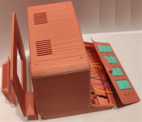 Free Electronics And Rc Remote Control Stl Download Raspberry Pi Desktop Case Ith Leds And