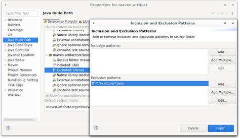 Computation Of Exclude Include Patterns In A Non Persitent Way By An Extension · Issue 642
