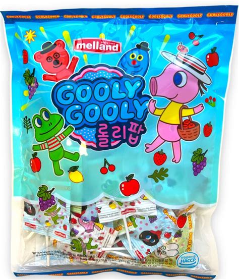 Карамель леденцовая Melland Gooly Gooly Loly Stick Candy фруктовое ...