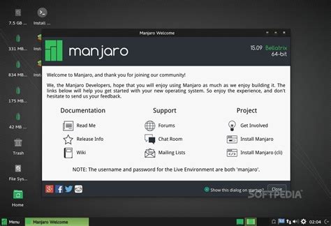 latest manjaro linux 15 09 update brings linux kernel 4 2 3 python 3 5
