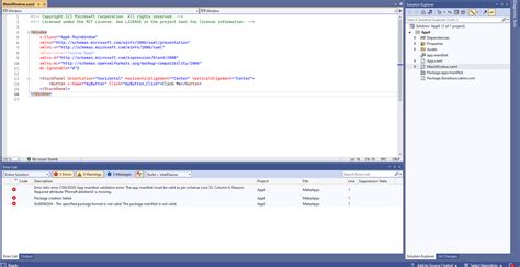 X64 Arm64 Winui Error List Shows 3 Errors When Publishing Winui