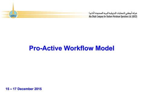 6 Pro Active Workflow Model For Maintenancepptx Free Download
