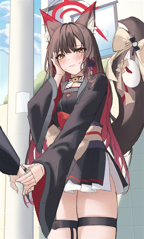 Melt Melt Out Wakamo Blue Archive Blue Archive Commentary Request Highres Korean