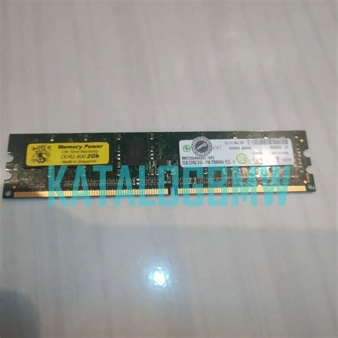 Jual Ram Pc Ddr2 2gb Pc 6400 800ghz Longdim Shopee Indonesia
