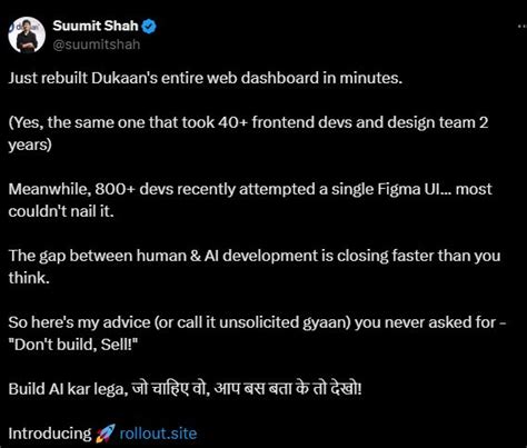 kushal mahajan on linkedin ai software coding