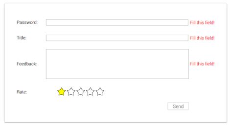Javascript Send Feedback Form Stack Overflow