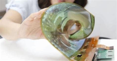 Lg Shows Off Inch Flexible Transparent Oled Display