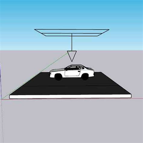 √ Cara Setting Rectangle Light Vray 5 Sketchup